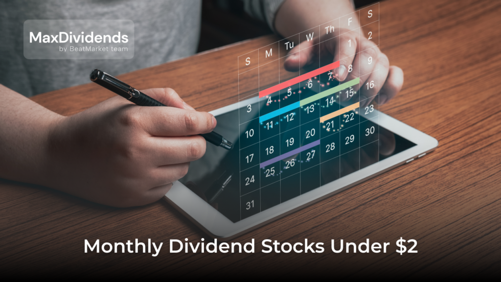 Monthly Dividend Stocks Under $2: Top Penny Stocks For Regular Income ...